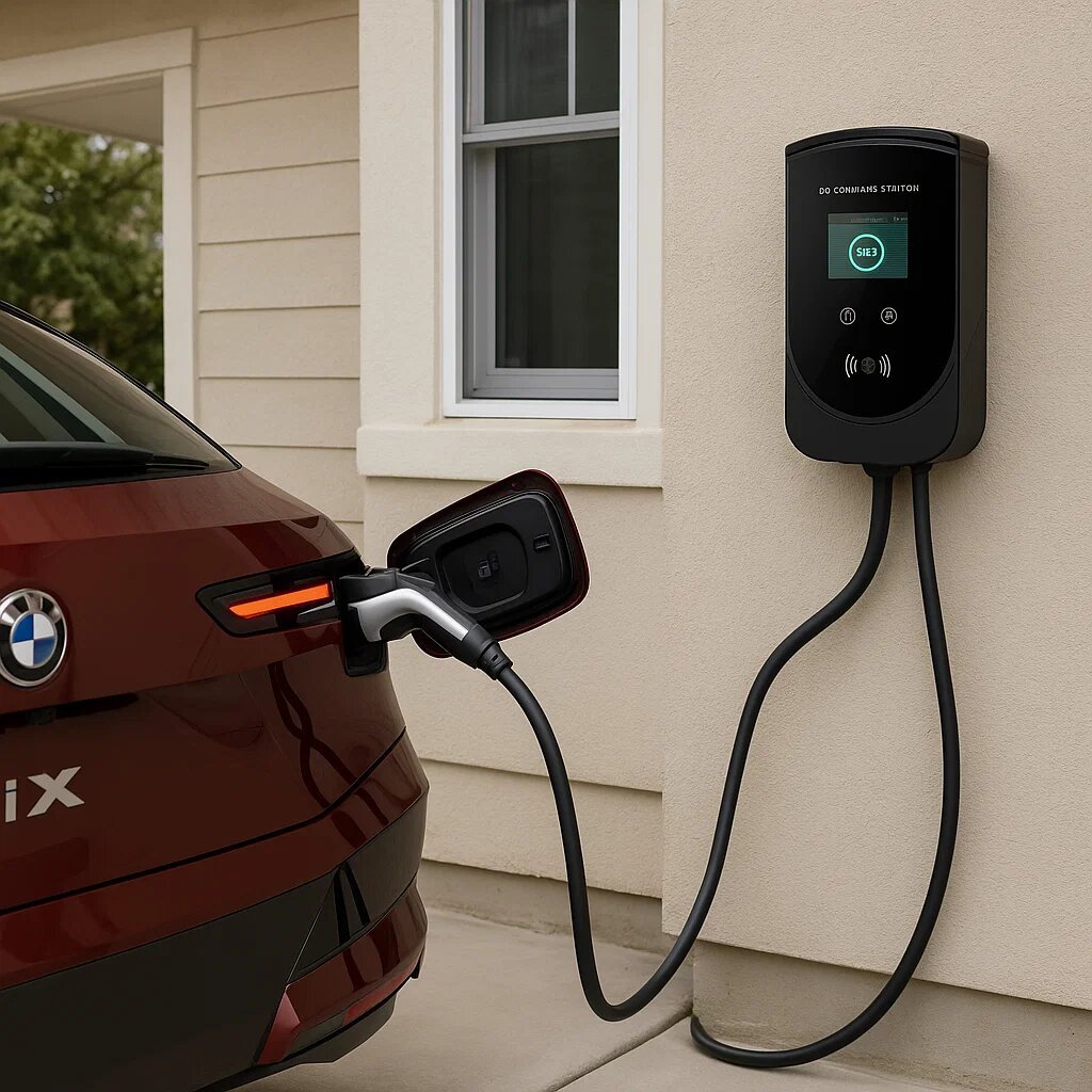 OEM Portable DC EV Charger for BMW iX – Custom Solution